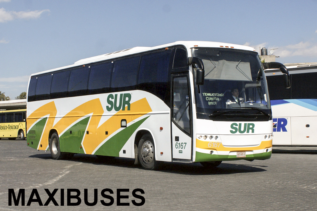 MAXIBUSES: AUTOBUSES DEL SUR