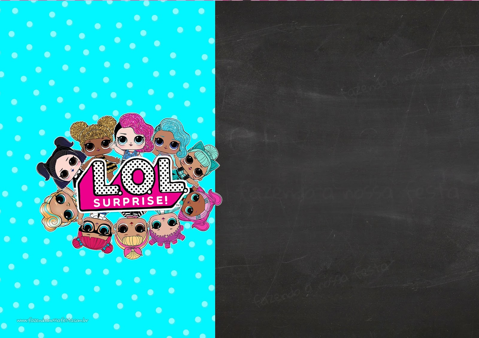 LOL Surprise: Invitaciones para Imprimir Gratis. - Ideas y material ...