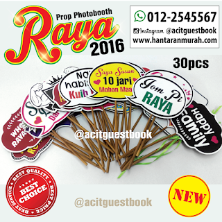 Prop Photobooth Hari Raya 2016 by famous @acitguestbook - Kedai Online ...