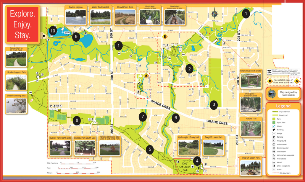 The South Fraser Blog: Naming the trails in the City of Langley