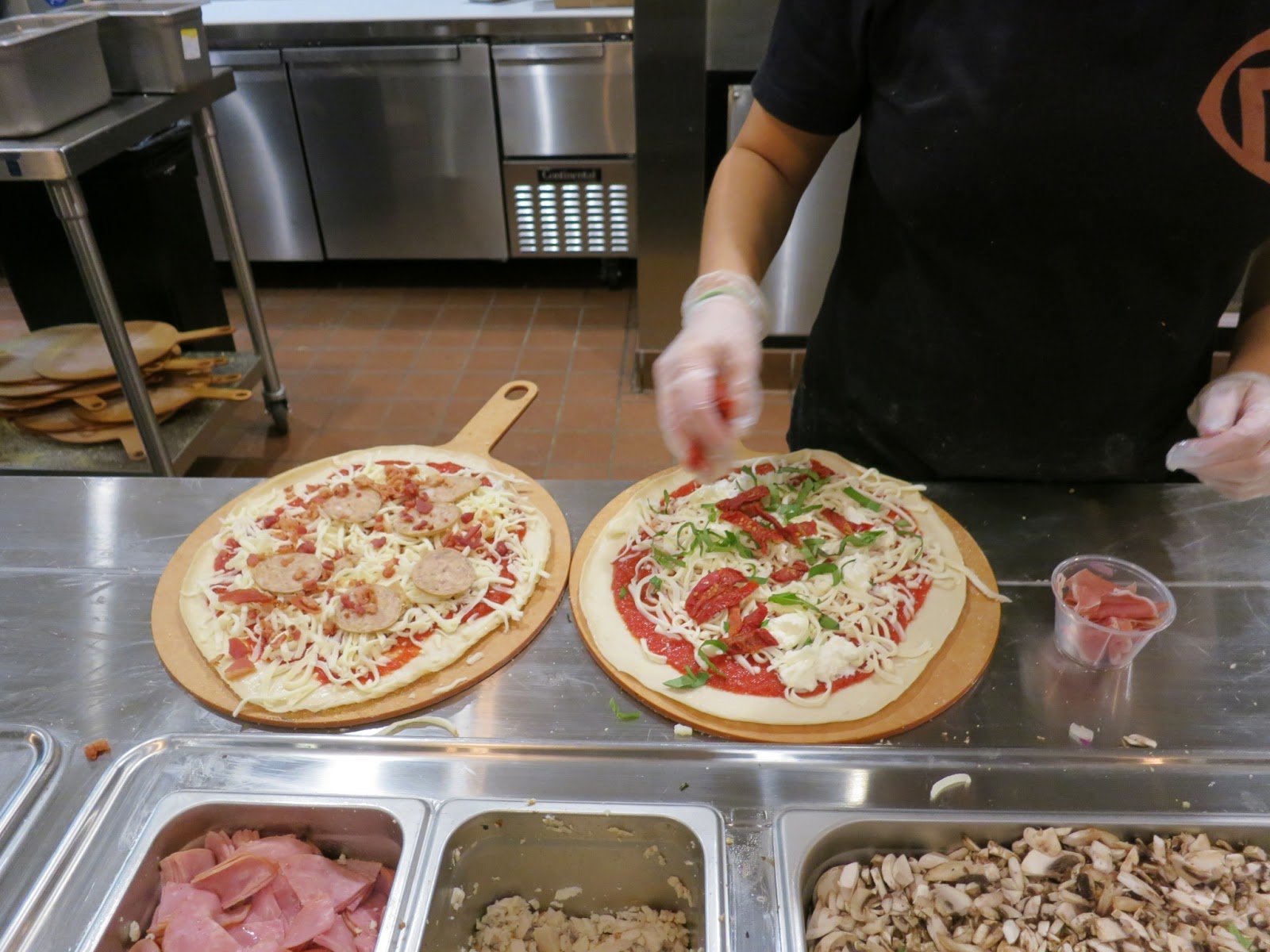 Gourmet Pigs: Build Your Own Pizza at PizzaRev (Studio City, CA)
