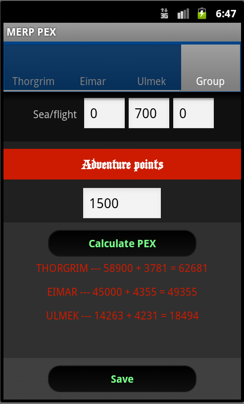 App for calculating experience points | The New Notion Club Archives ...