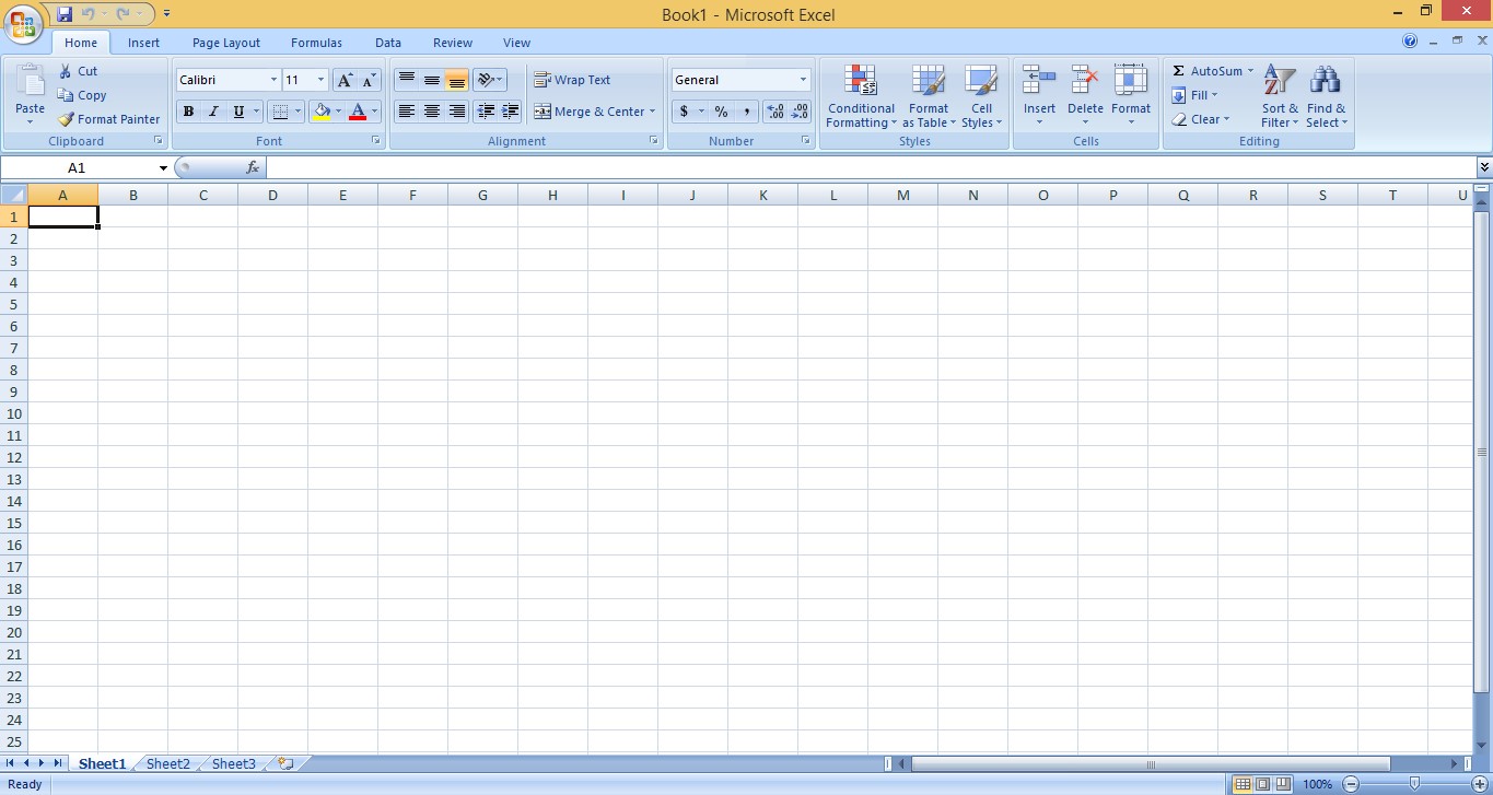 CATATAN ANAK SEKOLAH: CARA MEMBUAT TABEL DI MICROSOFT EXCEL.