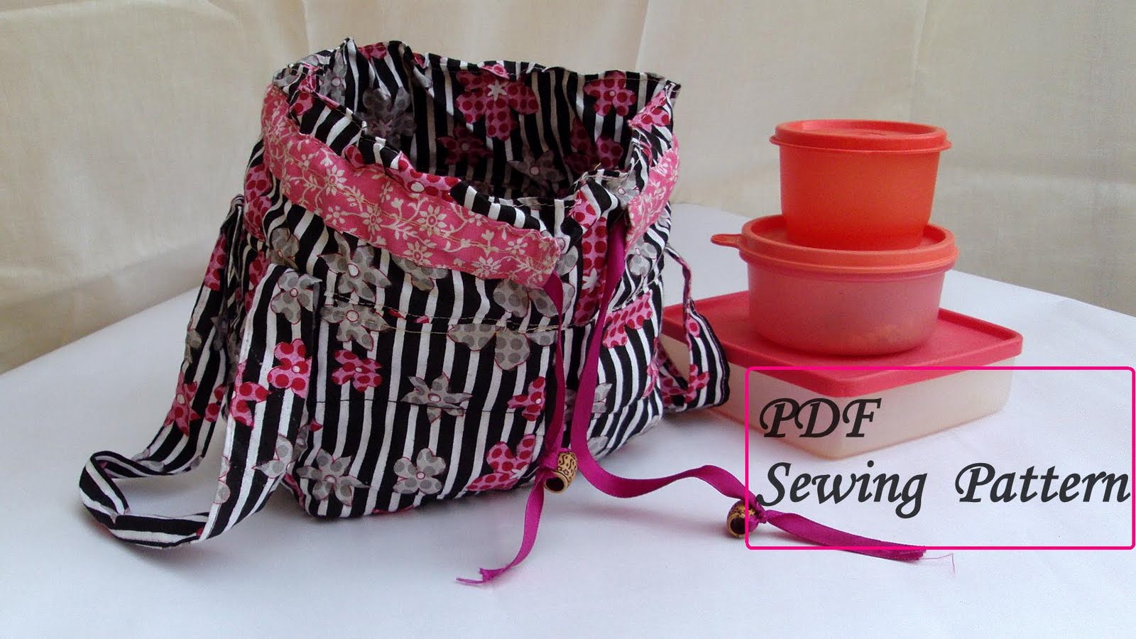 Daffysdream: Luttaps Lunch bag - PDF Sewing pattern