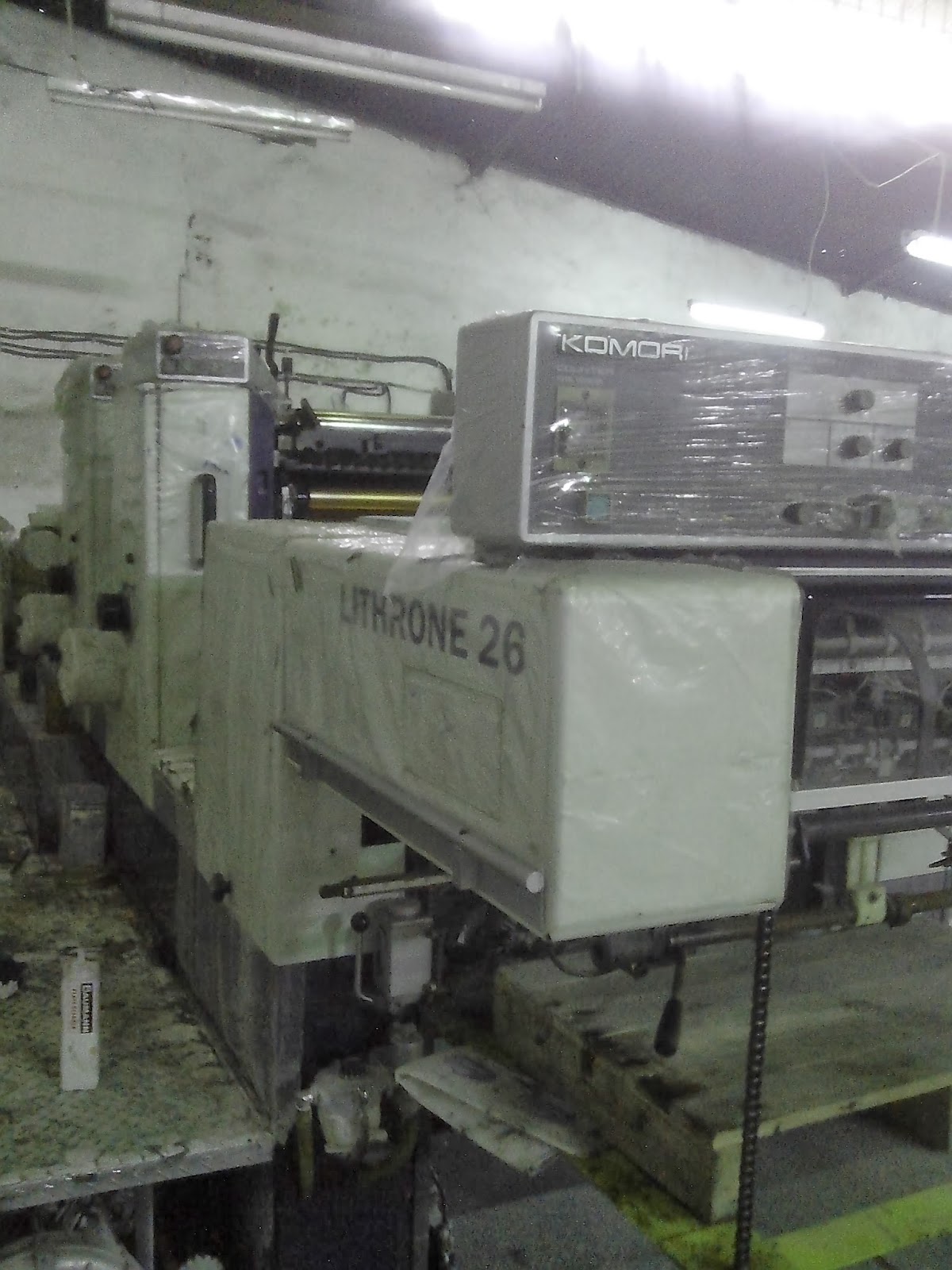 Percetakan Vista Mitra: Jual Mesin Percetakan Komori Lithrone 26