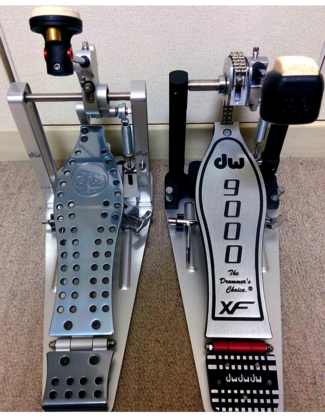 ZEPPELIN ROCK: Características del doble pedal DW 9000 XF: El Long ...