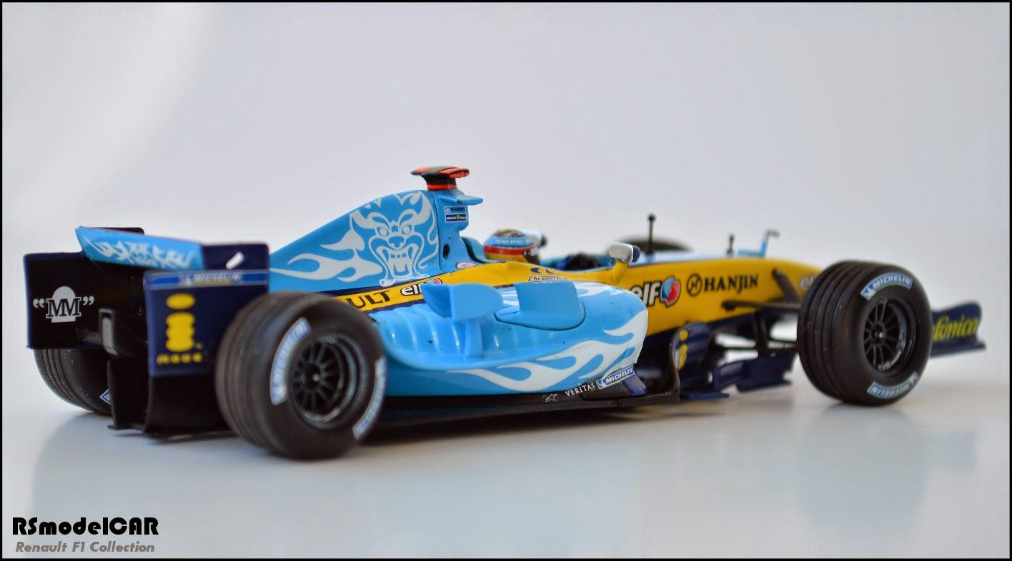 Renault R25 Alonso (Belgian GP Conversion) by Minichamps and F'Artefice ...