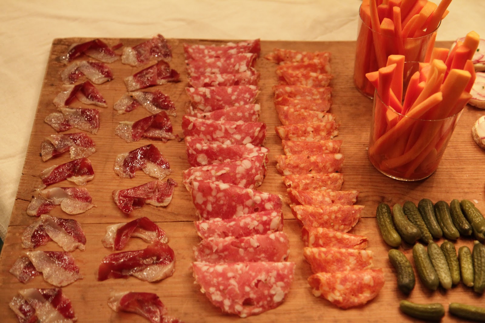 Après Fête: Winter Dinner. Food that was fun to serve.