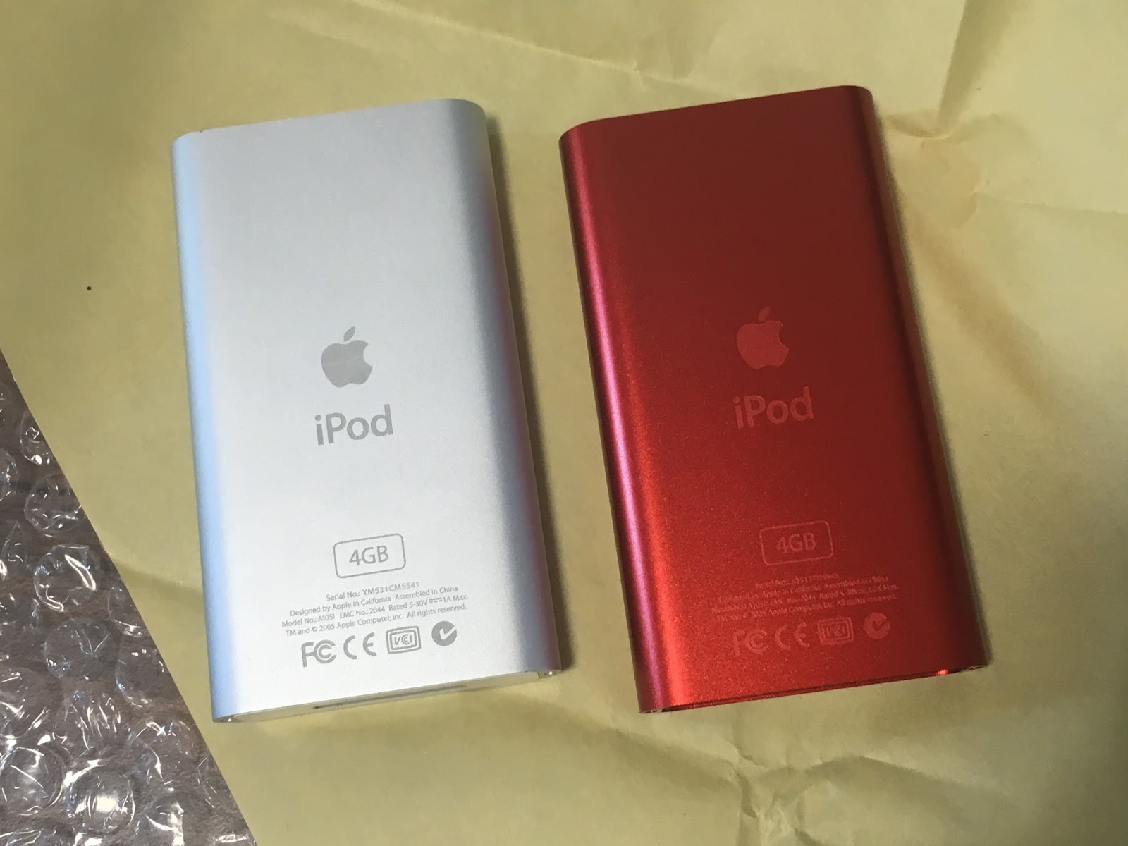 iPod miniを勝手に(PRODUCT)REDっぽくしてみた : Eleclog.