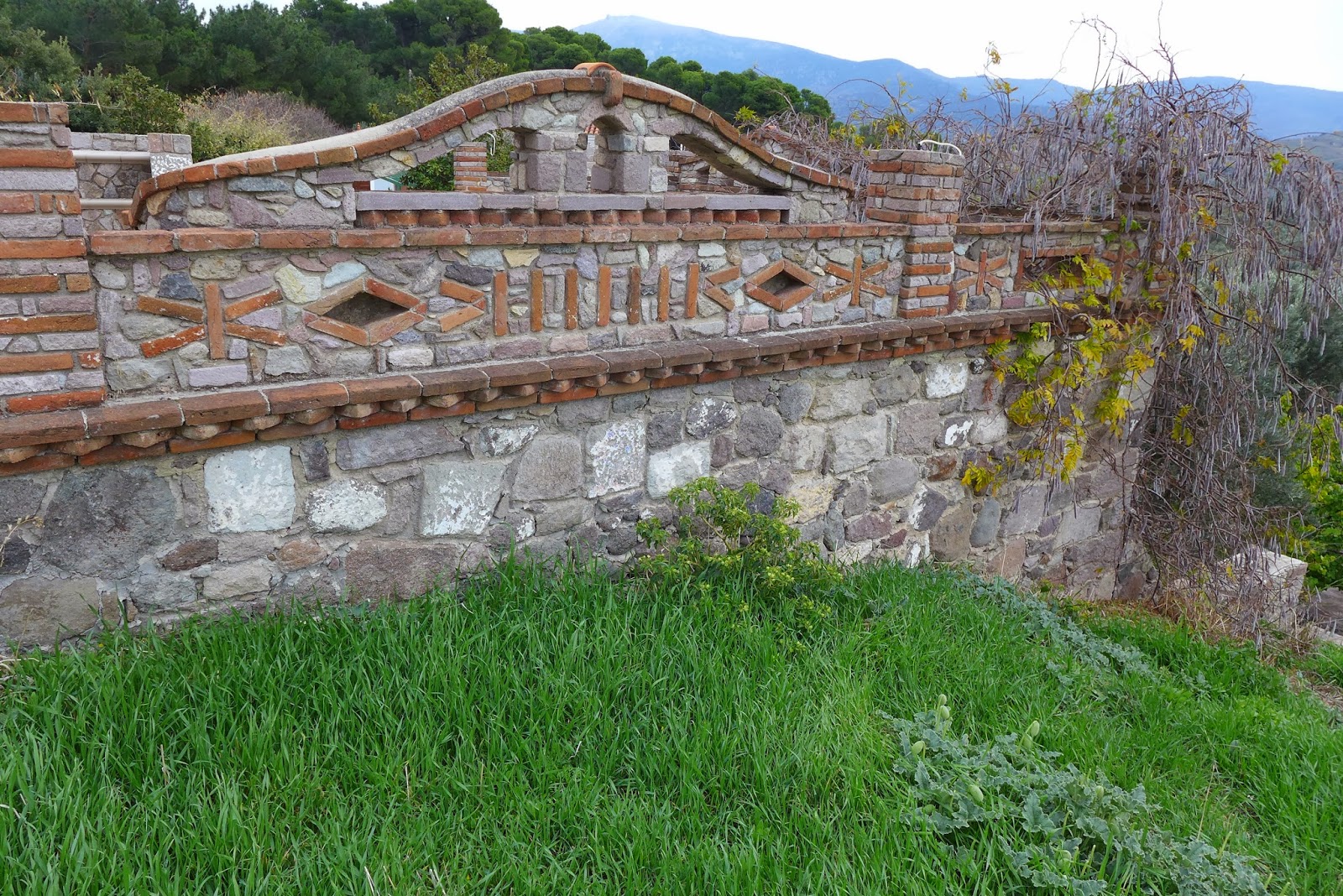 Jeffrey Bale's World of Gardens: The Beautiful Stonework of Molyvos on ...