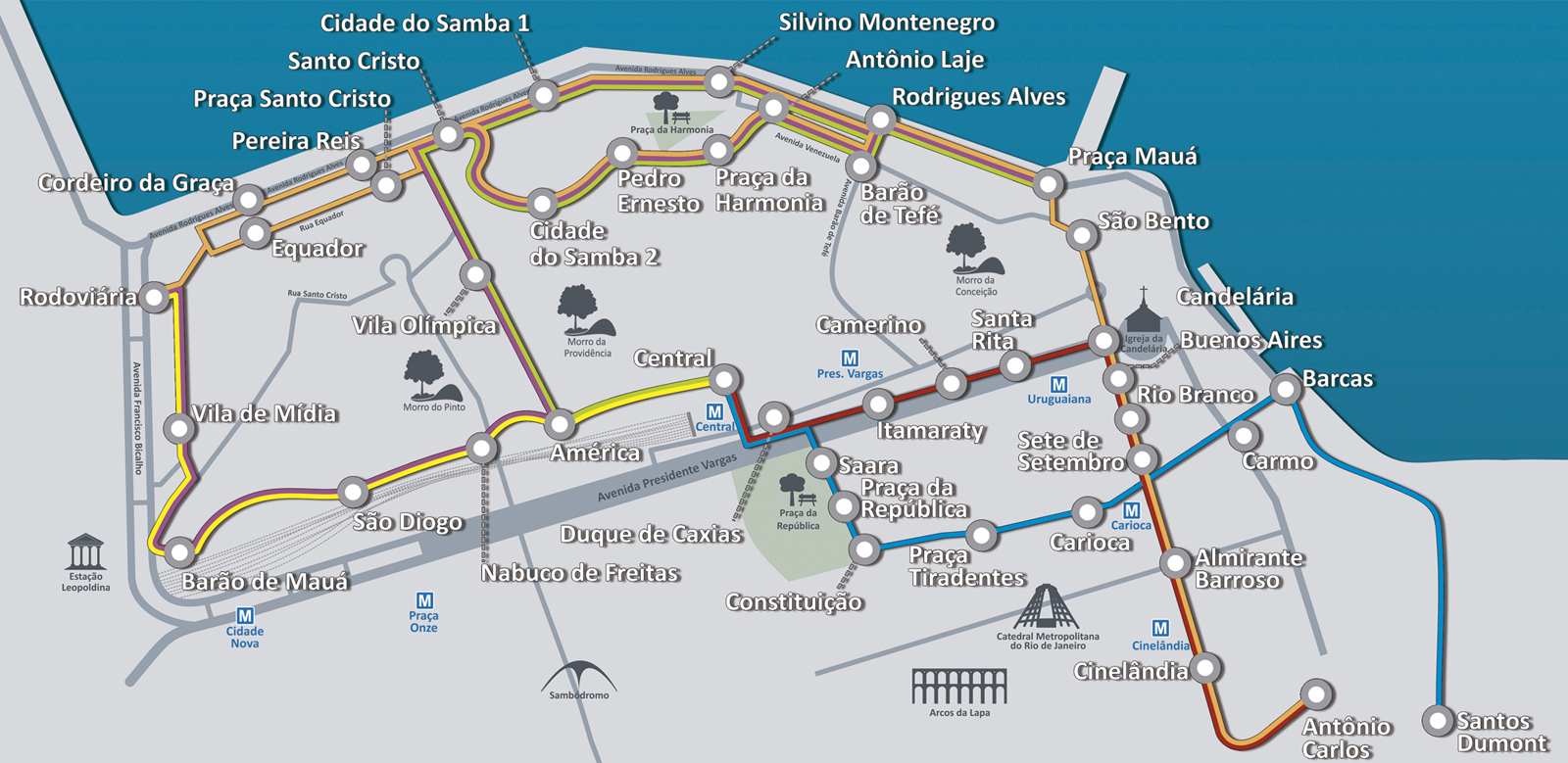 TransUrbPass: Novo trecho do VLT entra em fase de teste no Rio