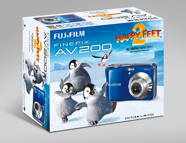 Arnaud Leger: Promotional packaging for Finepix camera - Fujifilm - France