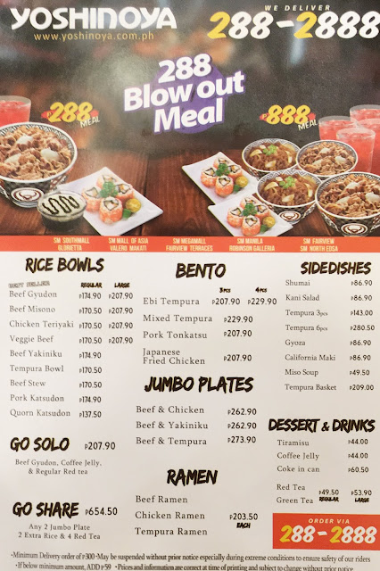 Yoshinoya Manila, food review, +Yakiniku+ [Eats.5o5]