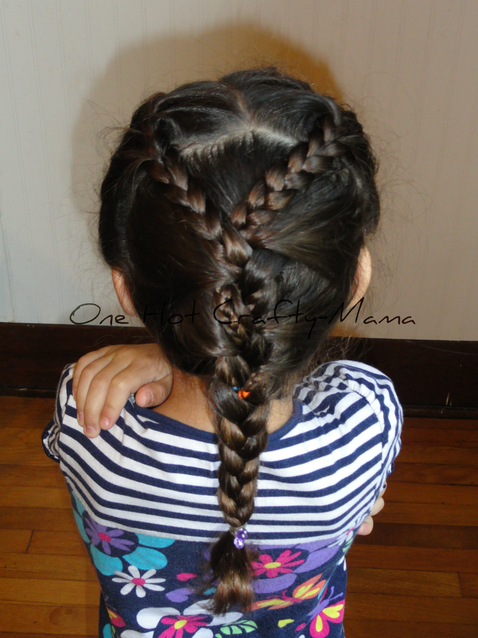 One Hot Crafty-Momma: Two Braids into One