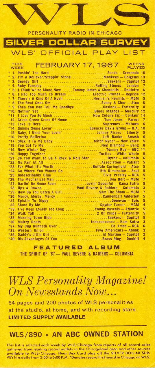 FORGOTTEN HITS: WLS Wednesday