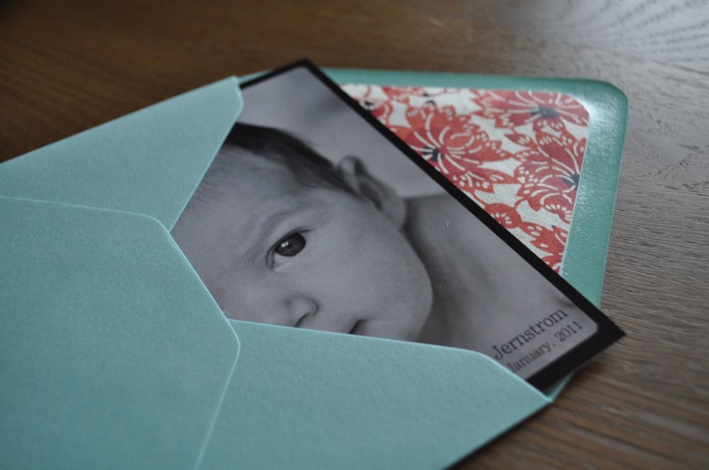 Chris and Sonja - The Sweet Seattle Life: Birth Announcements and DIY ...
