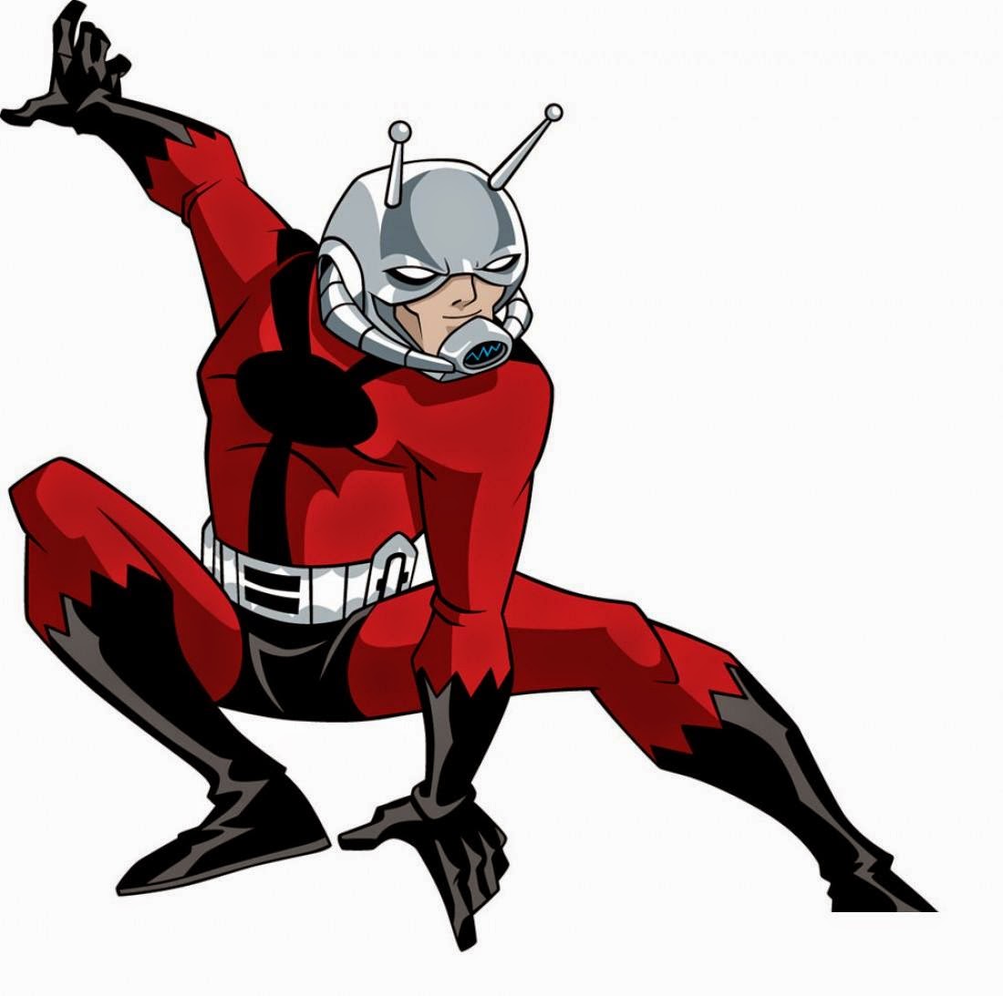 comic cartoons: Hank Pym (Ant-Man)
