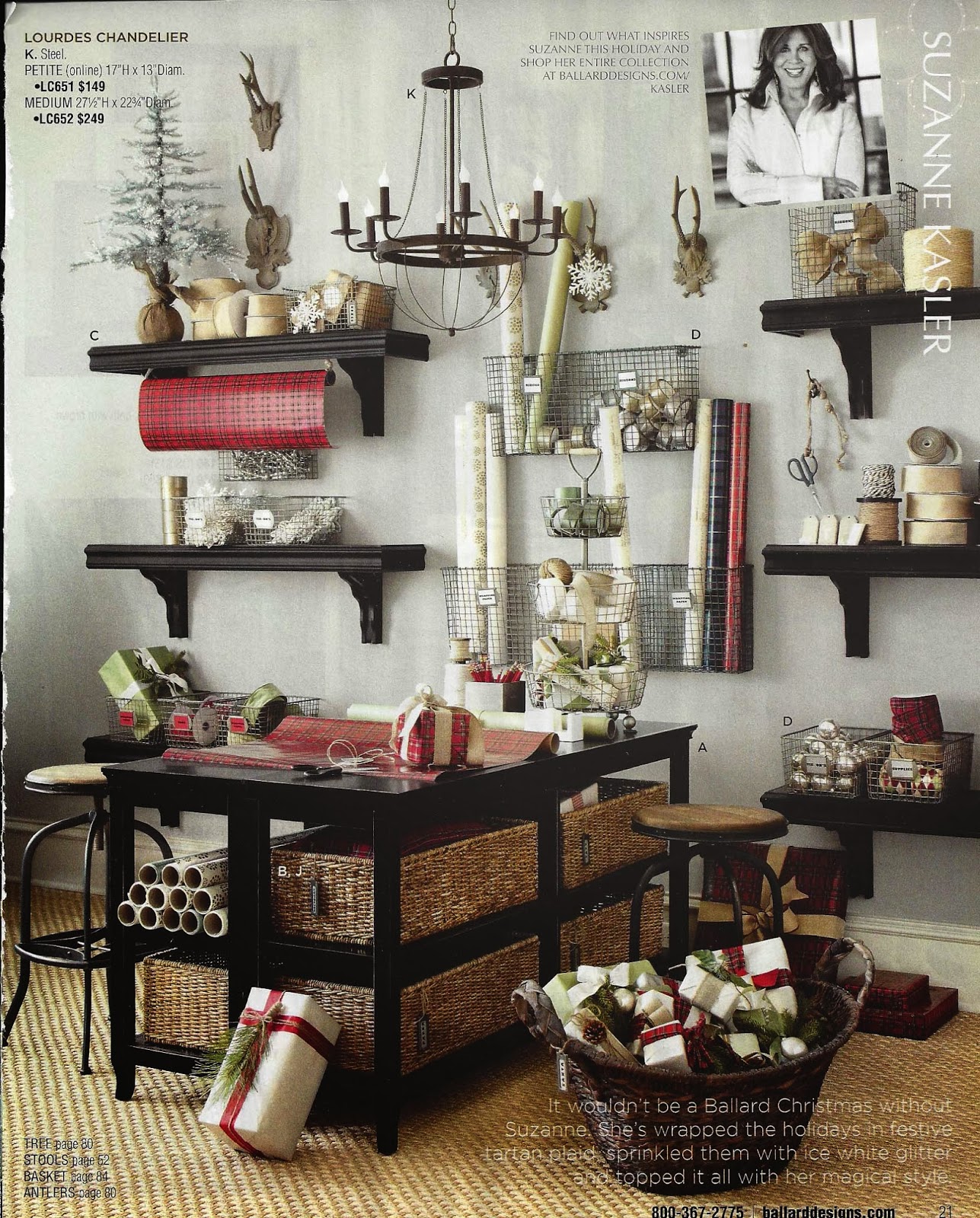 Nancy's Design Bits and Pieces: A Wrapping Center