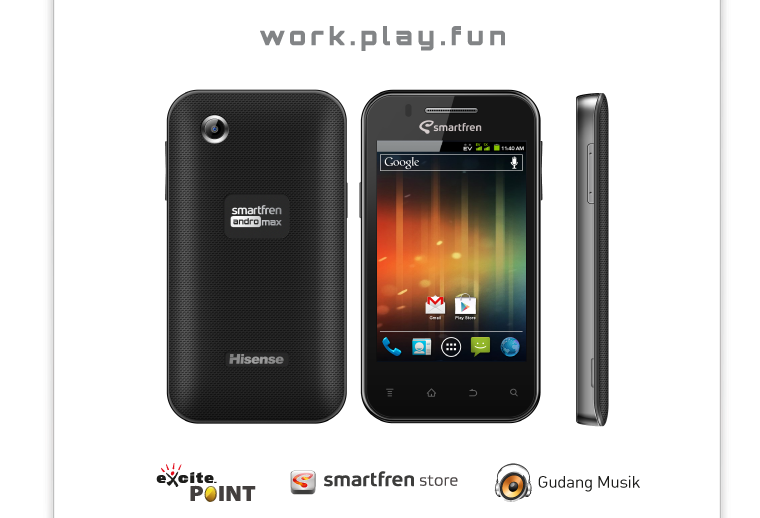 Kenny: Review Smartfren Andro Max ( Hisense E860 )