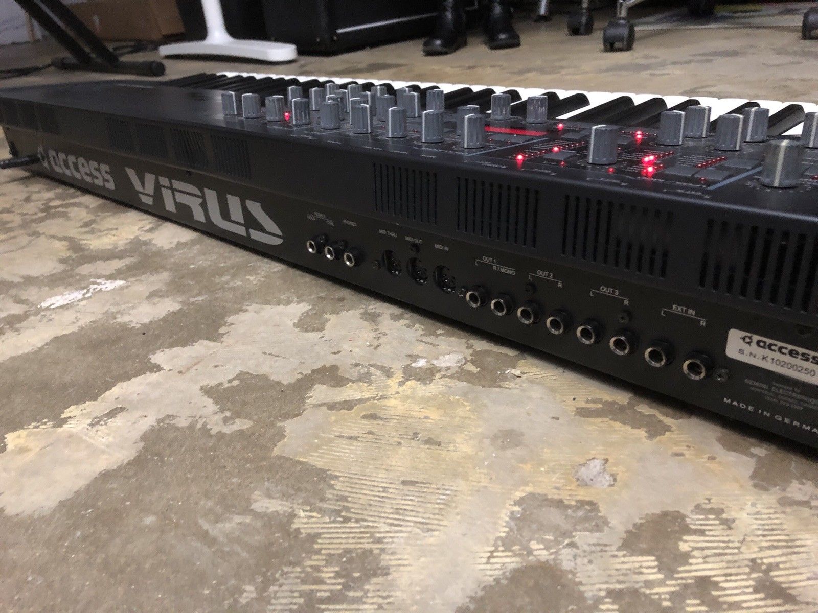 MATRIXSYNTH: Access Virus KC 61 Key Synthesizer SN K 1020250