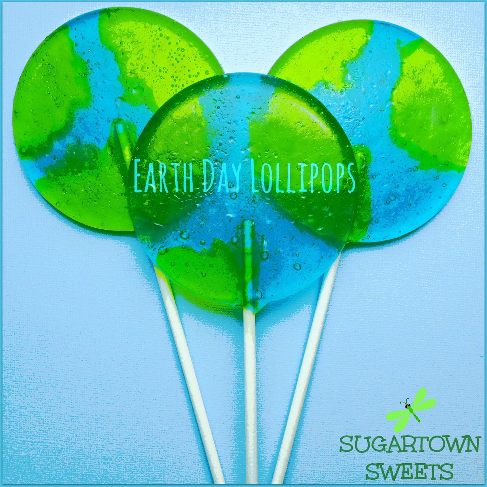 Sugartown Sweets: Earth Day Lollipops