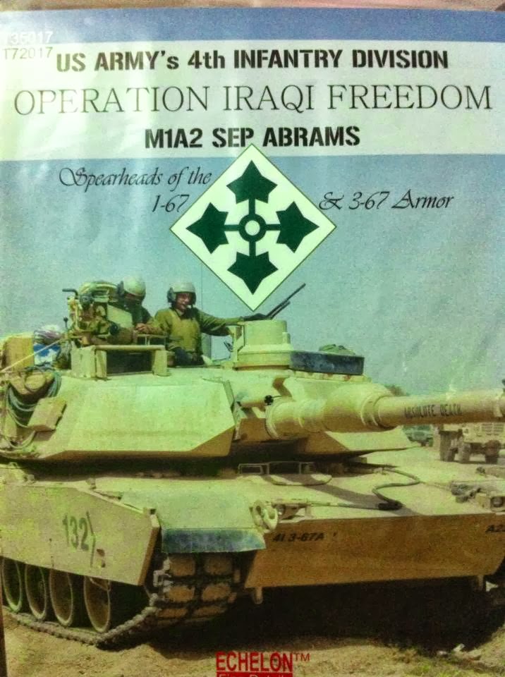 Kitter's Scale Models: 1/35 M1A2 Abrams Water Decals