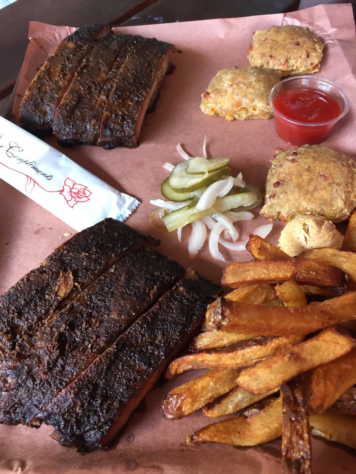 Deb's Days: Yummy Monday - The Smoking Rooster in St. Thomas