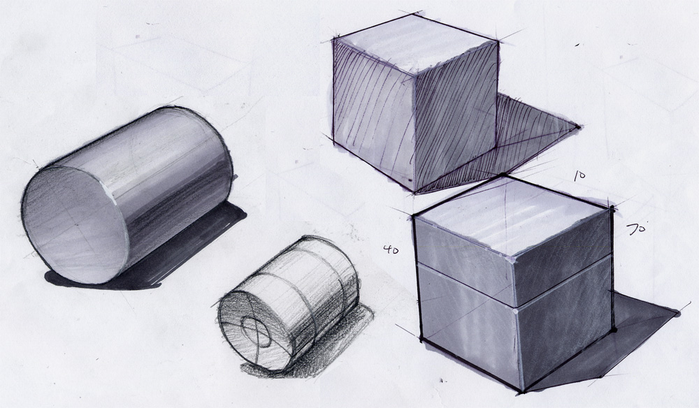 Concept Sketch 2011: Basic Marker Renderings