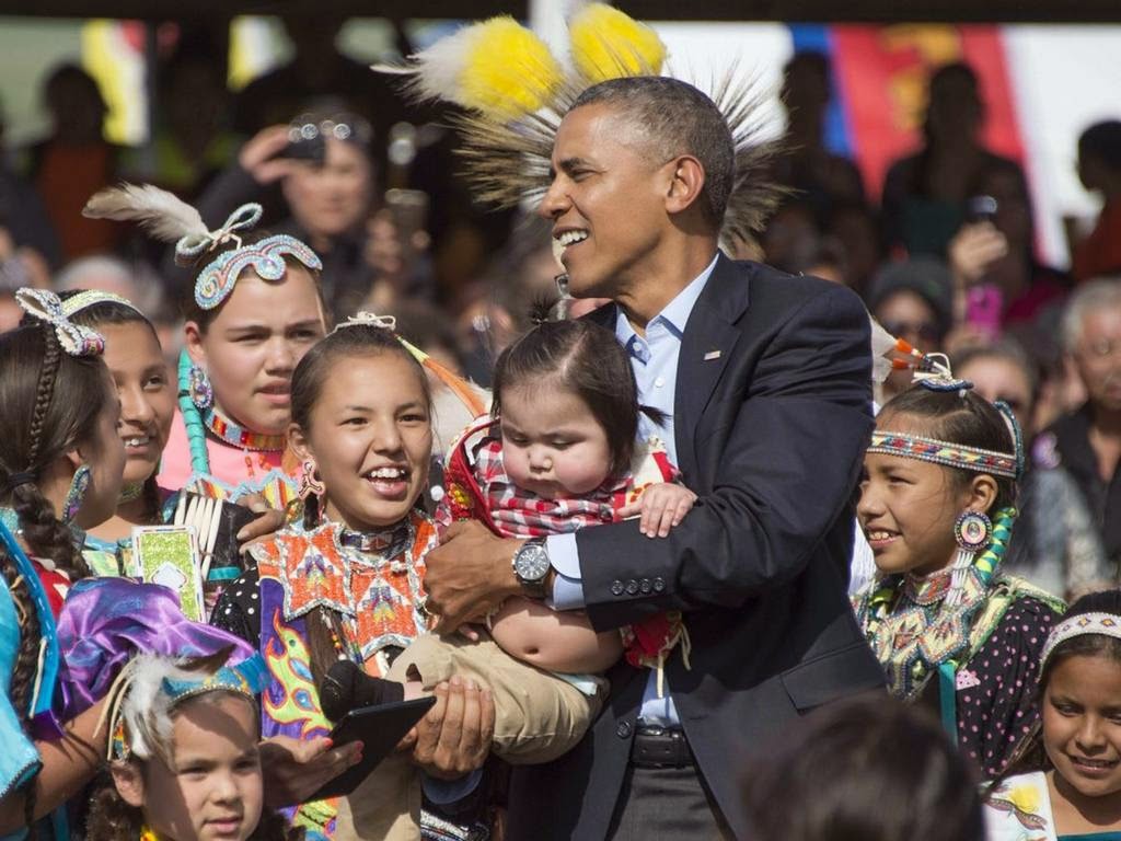 White Wolf : President Obama wants to do more for Native Americans (PHOTOS)