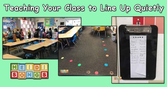 Teaching Your Class to Line Up Quietly
