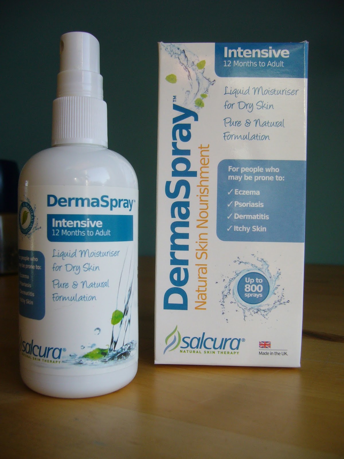 Salcura - DermaSpray and Zeoderm Moisturiser Review | Jen's Green Skin