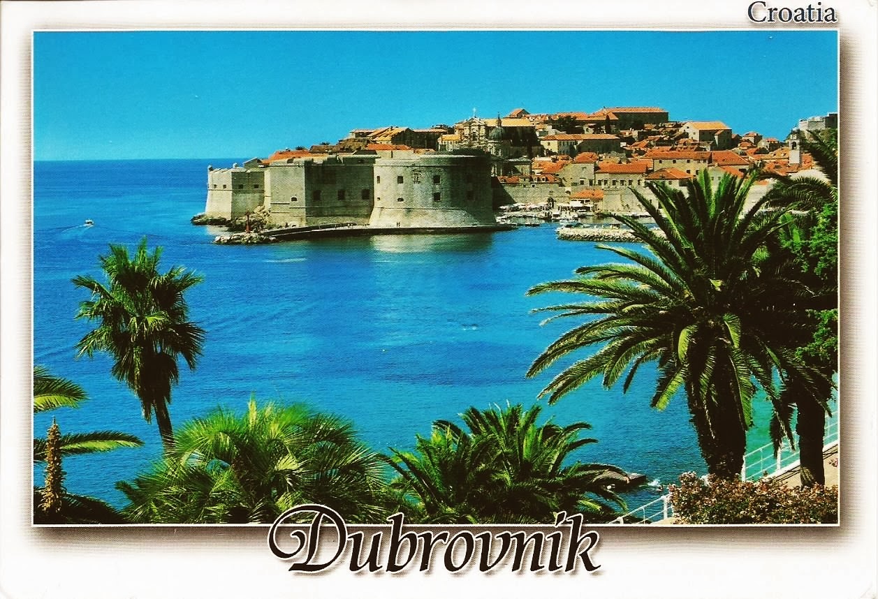 Postcards on My Wall: Old City of Dubrovnik, Croatia (UNESCO WH Site)