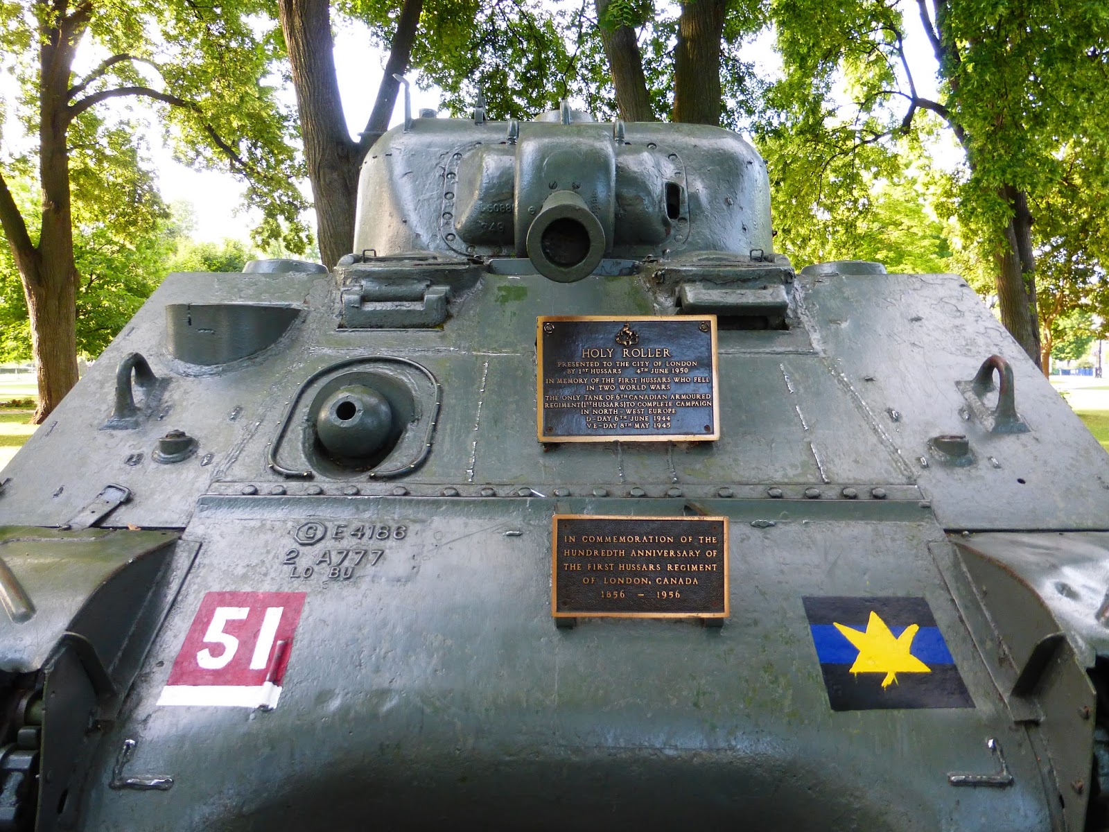 Ontario War Memorials: London - Holy Roller