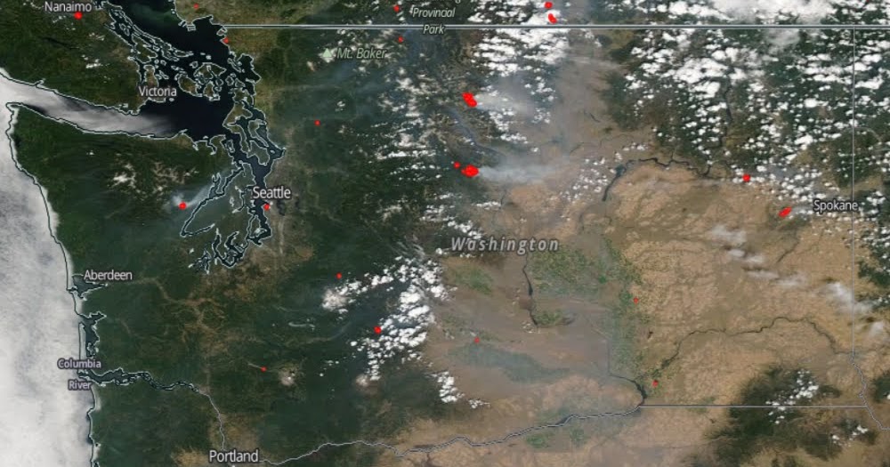 Washington Smoke Information: WA keeps accumulating smoke through Thursday