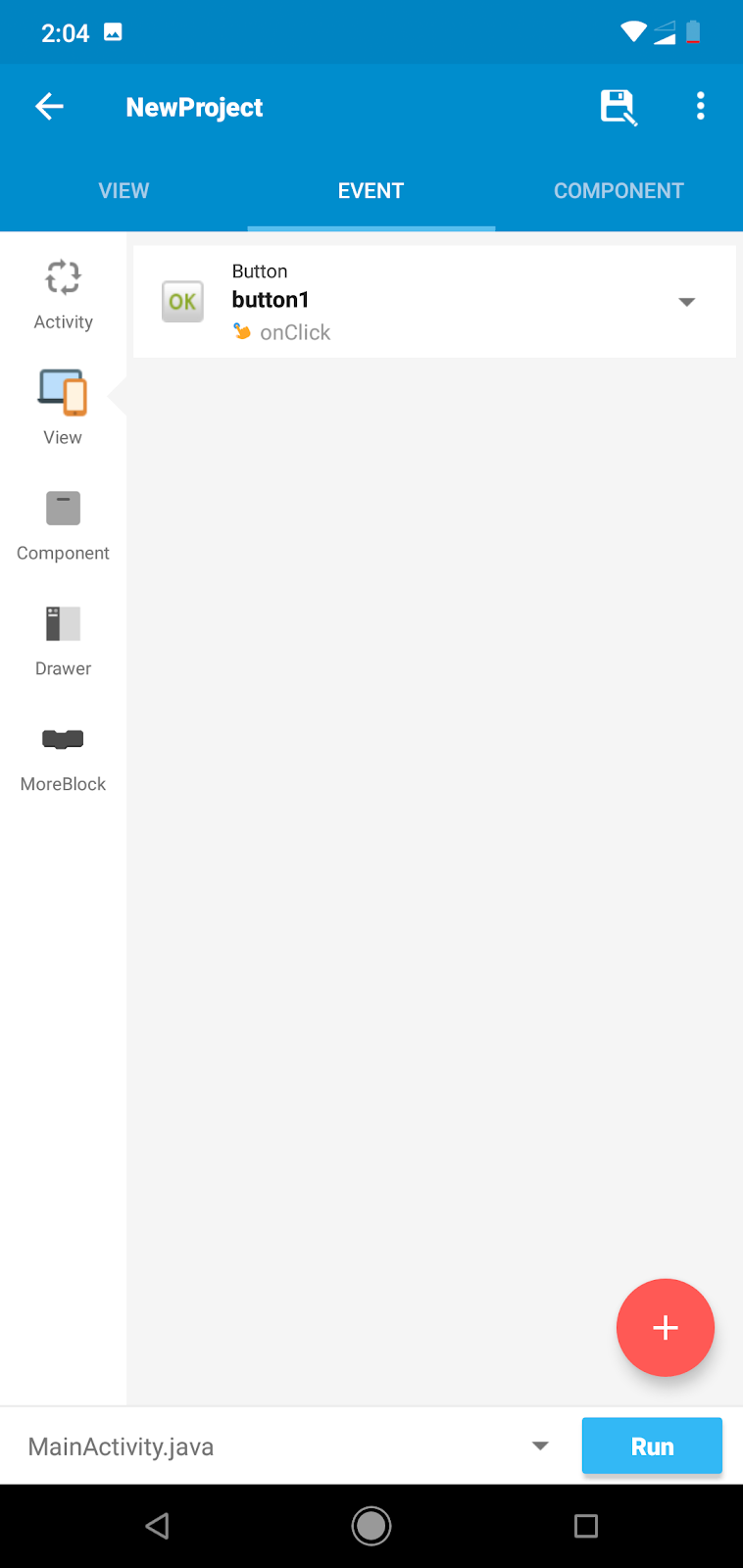 Mengenal Fungsi Dan Cara Menggunakan Widget Button Pada Sketchware Infonya Bang
