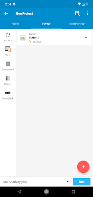 Mengenal Fungsi dan Cara Menggunakan Widget Button Pada Sketchware - Infonya Bang