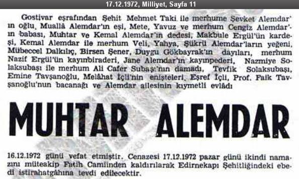 Akrabalık Zinciri: Necmettin Molla Kocataş - Arda Uskan - Esat ...
