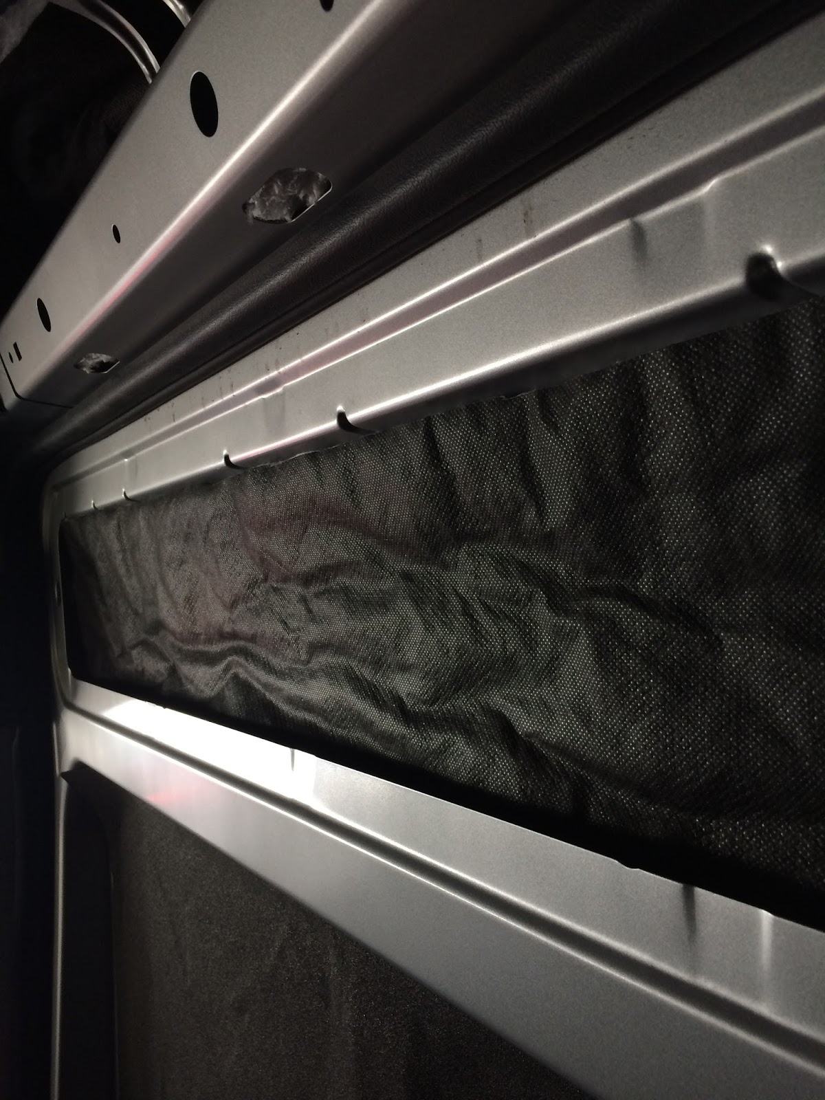 Insulating using Ensolite & Thinsulate