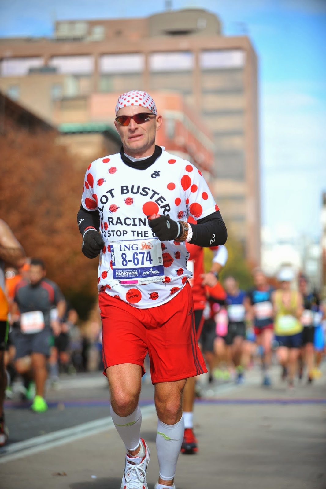 THE CLOT BUSTER racing to STOP THE CLOT: 2013