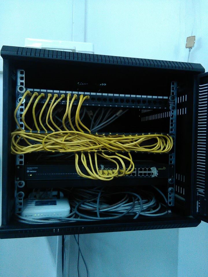 ACTIVIDAD: PEINAR Y ORGANIZAR EL RACK.: PEINADO Y ORGANIZADO DEL RACK