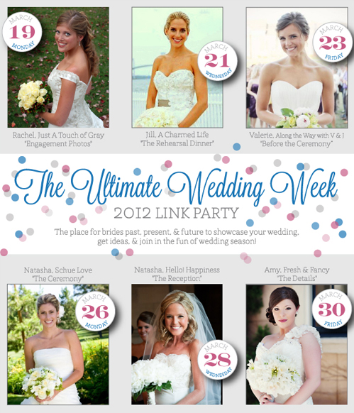 The Ultimate Wedding Week: Before the Ceremony | Schue Love