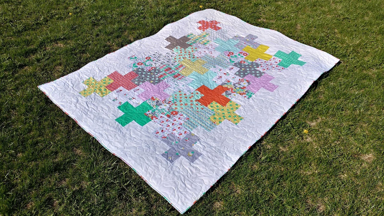 Slice of Pi Quilts: Modern Plus Sign Quilts Book Blog Hop - Intertwined