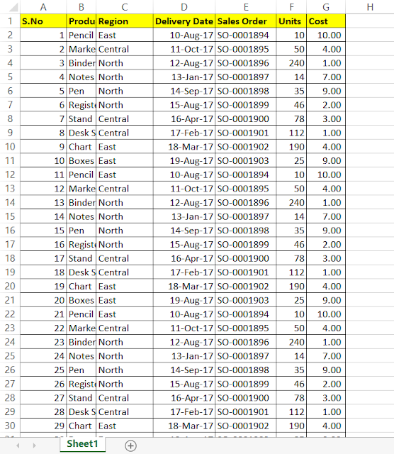 Tech Tricks TIP 18 Insert Alternate Empty Lines In Large Data Set In Fraction Of Seconds Tech Tricks TIP 18 Insert Alternate Empty Lines In Large Data Set In Fraction Of Seconds