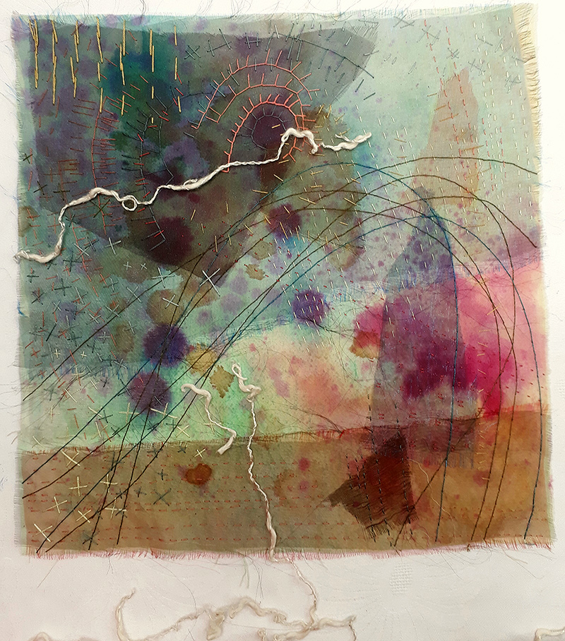 An Artist's Life For Me!: Creating a New Textiles Piece: Start to Finish