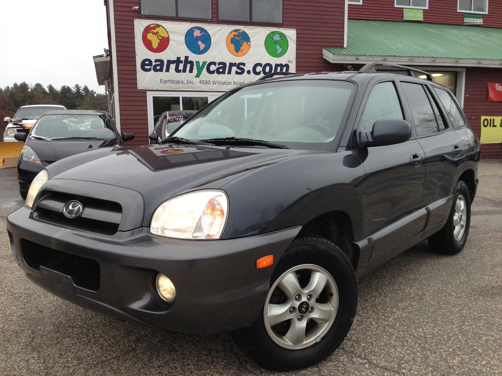 Earthy Cars Blog: EARTHY CAR OF THE WEEK: Blue 2005 Hyundai Santa Fe ...