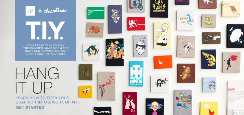 DIY: Gap & Threadless T.I.Y. #2 / #3 | the ReFab Diaries