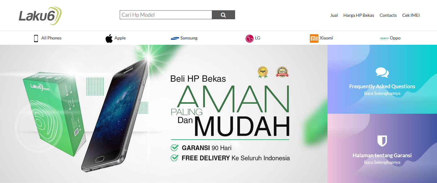 Hidup aku itu....?: Pengalaman Membeli Ponsel Bekas di Laku6.com