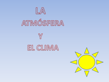 TRABAJOS DE LOS ALUMNOS SOBRE EL CLIMA ~ El blog de Olimpia