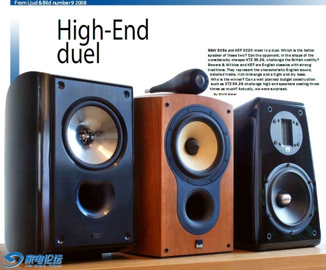 Living Audio: XTZ 99.26 Piano mkII Reference Stand Speaker In It´s ...