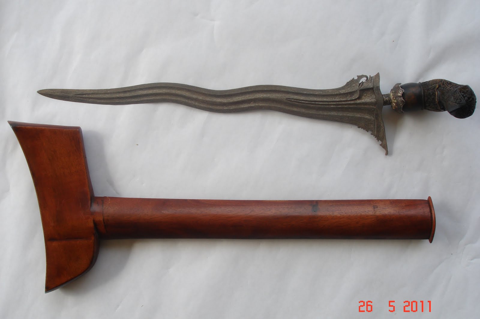 ZULL HERITAGE COLLECTIONS: Keris Melela Besi Miang Baru Untuk ...